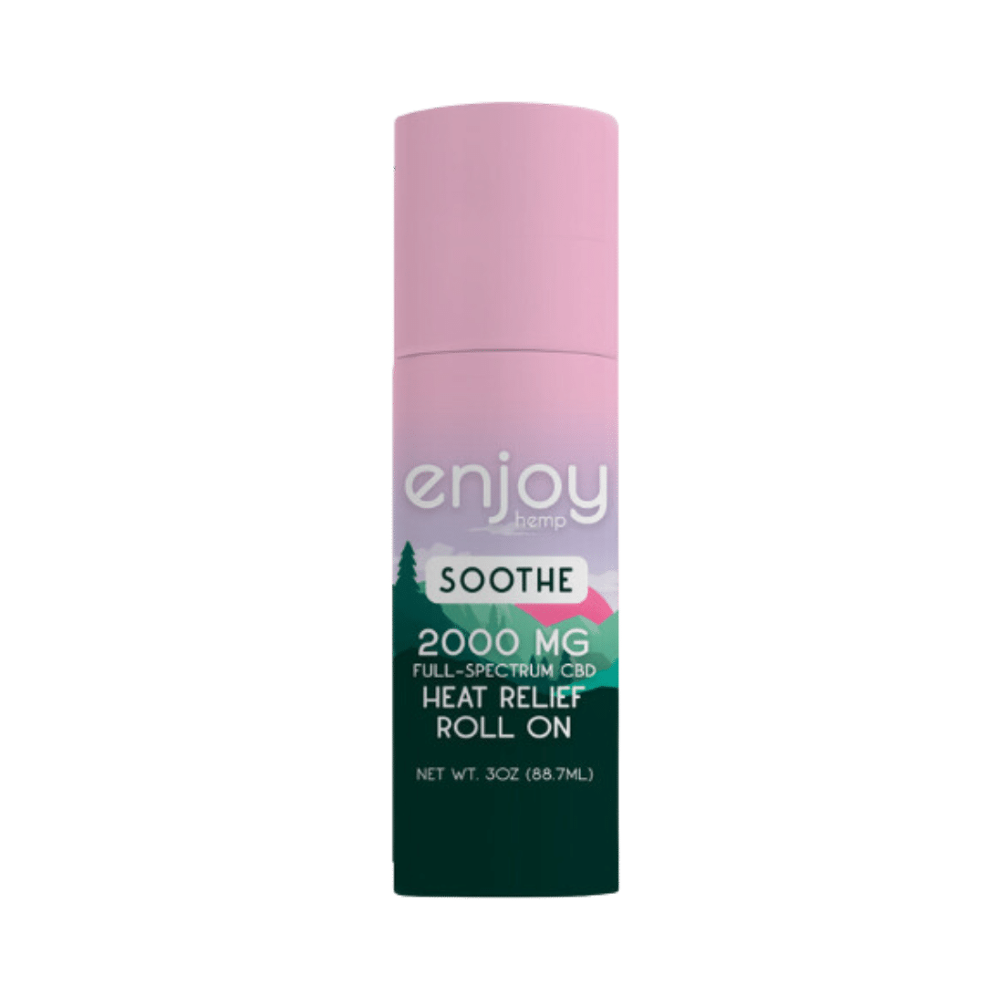 Full-Spectrum CBD Heat Roll On for SOOTHE - 2000mg - Bud 2 Day